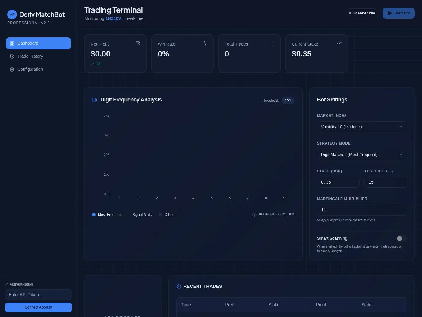 Deriv MatchBot Pro