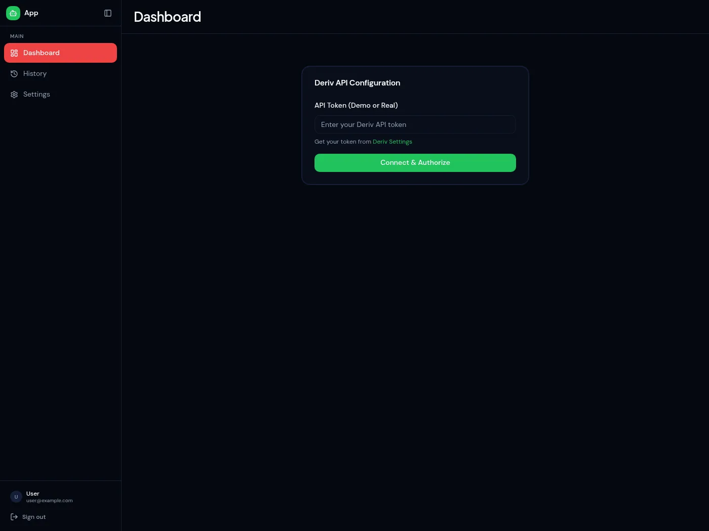 Deriv Matches Pro Bot