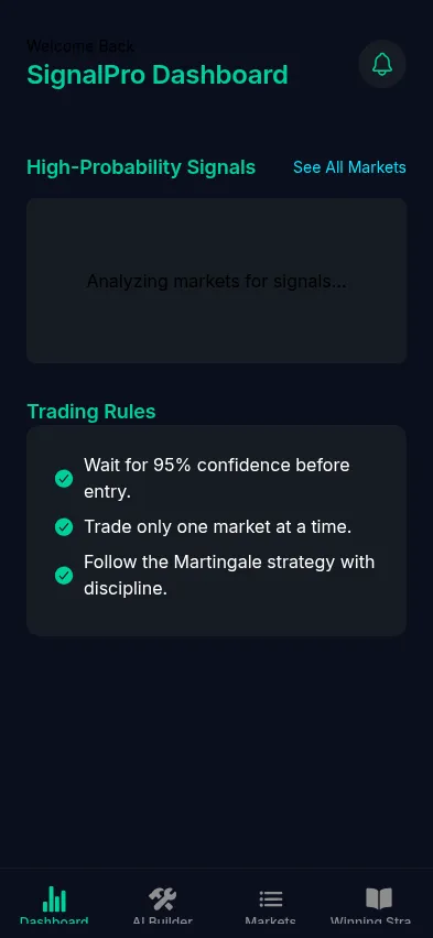 Deriv Market SignalPro