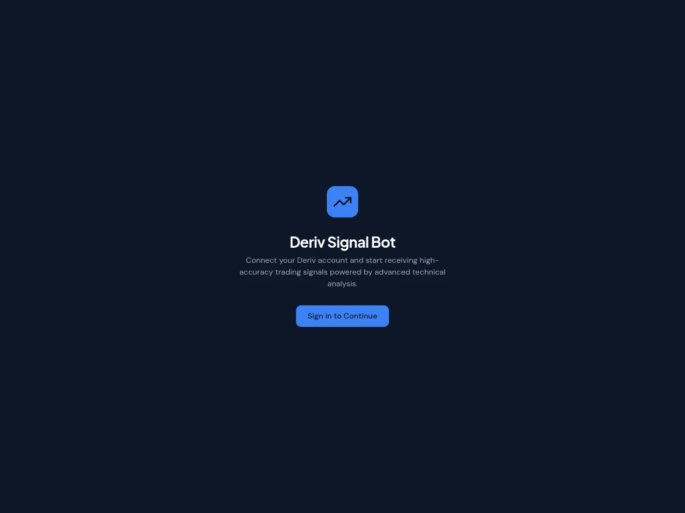 Deriv Signal Bot