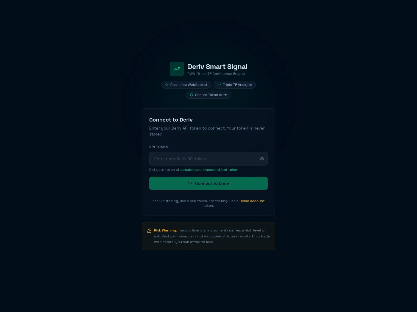Deriv Smart Signal PWA
