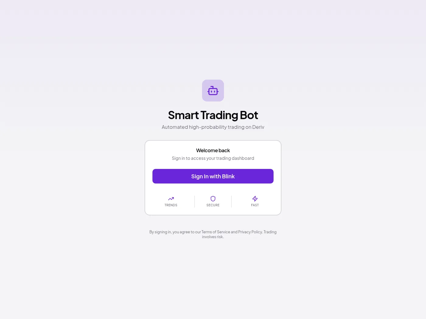 Deriv Smart Trading Bot
