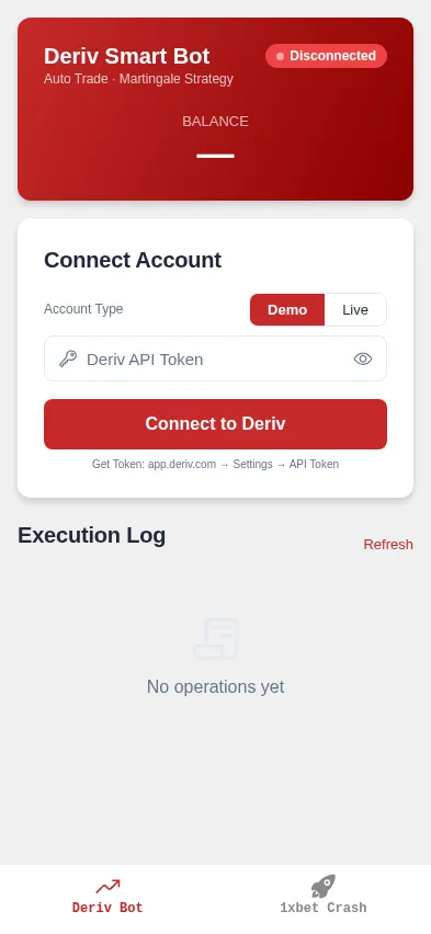 Deriv Smart Trading Bot