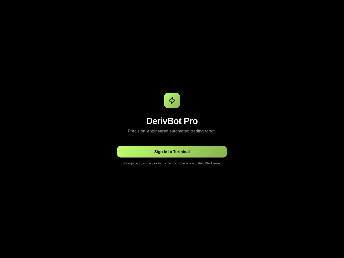 DerivBot Pro