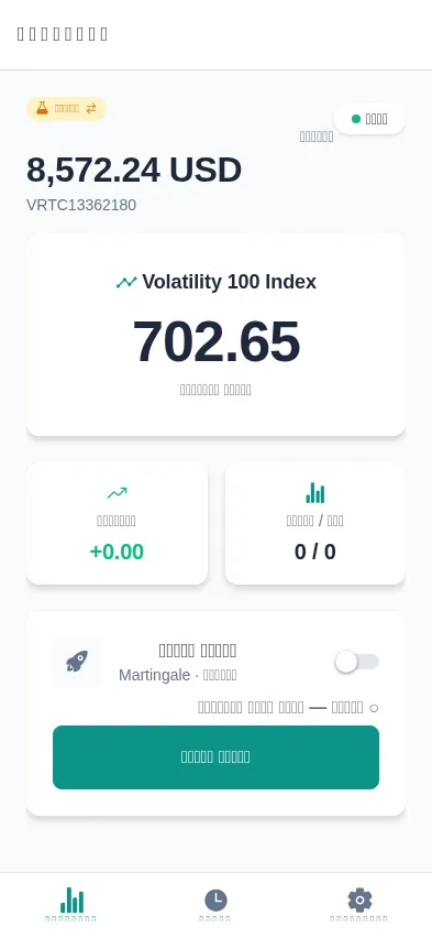 Deriv Auto Trading Bot
