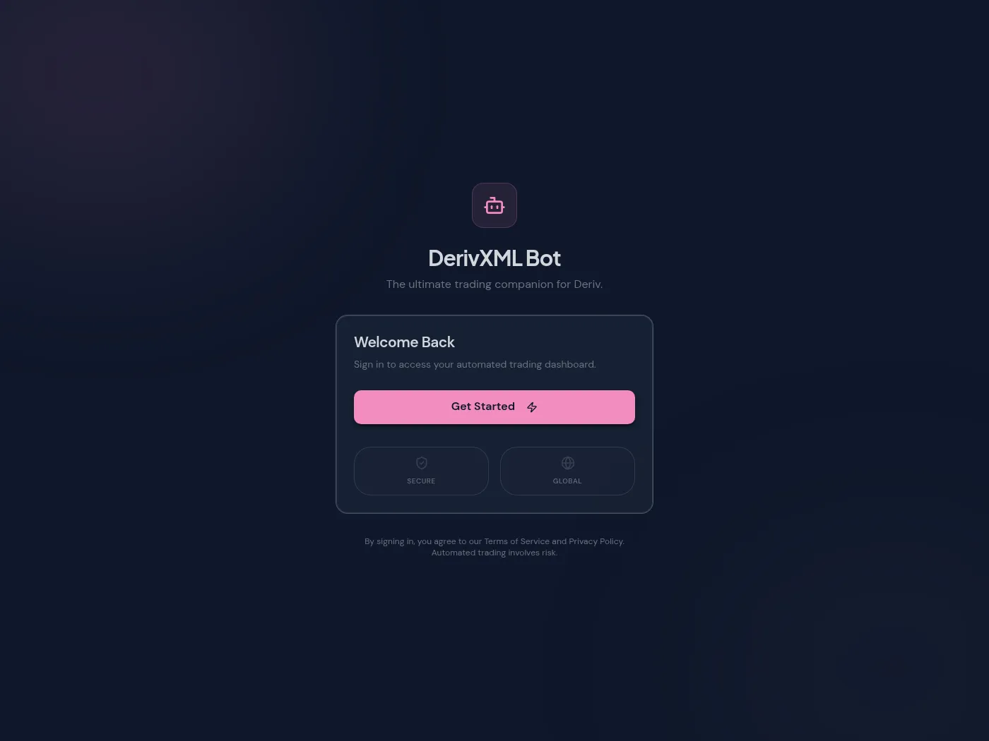 Deriv XML Bot