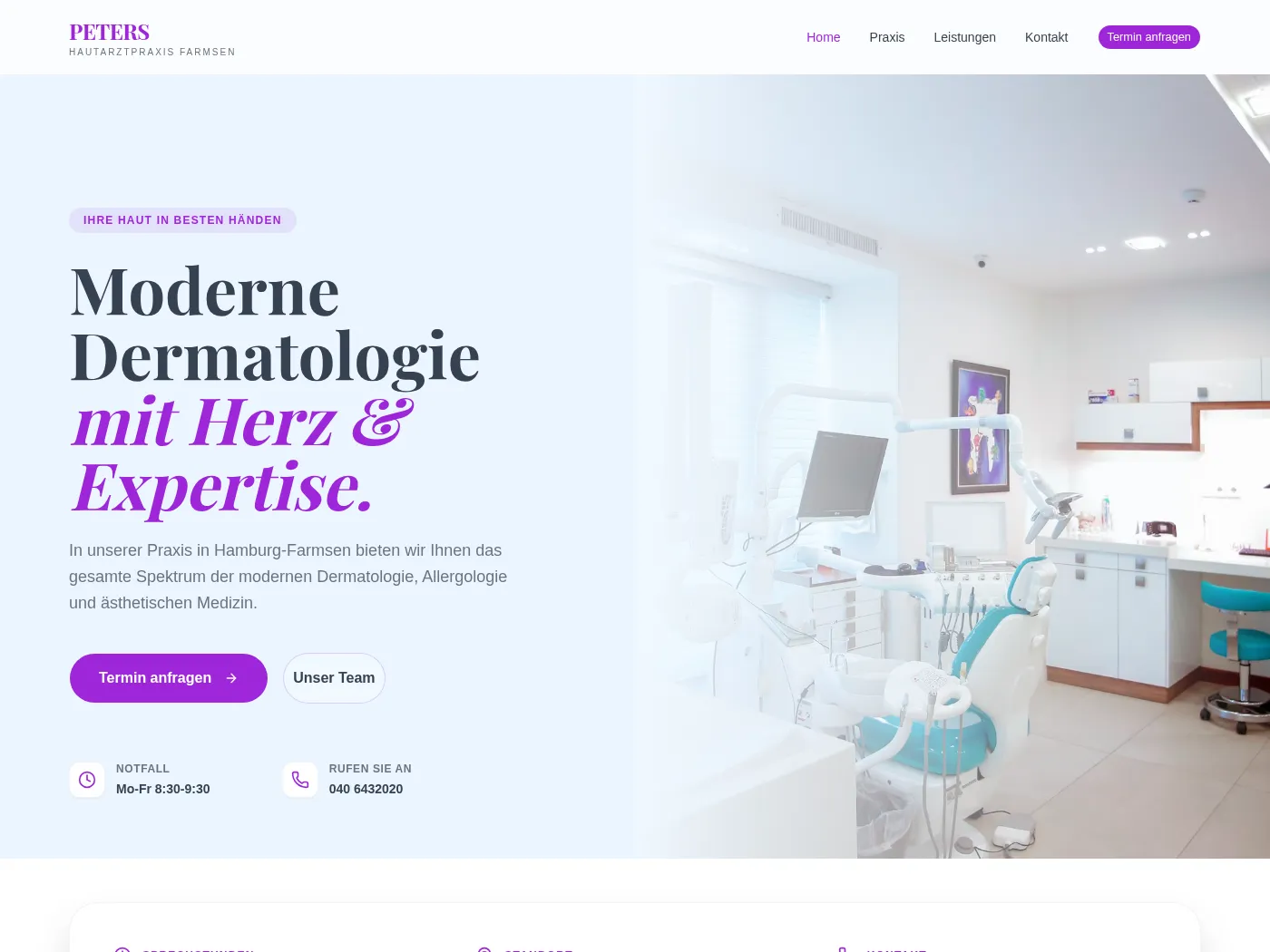 Dermacare Modern Web