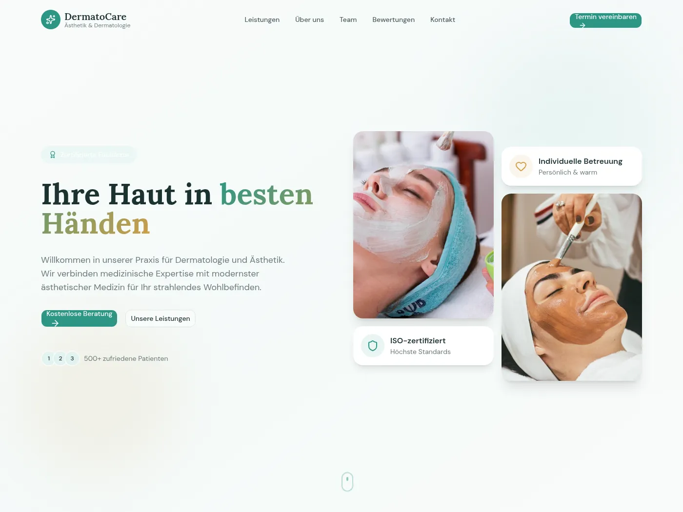 DermatoCare Website