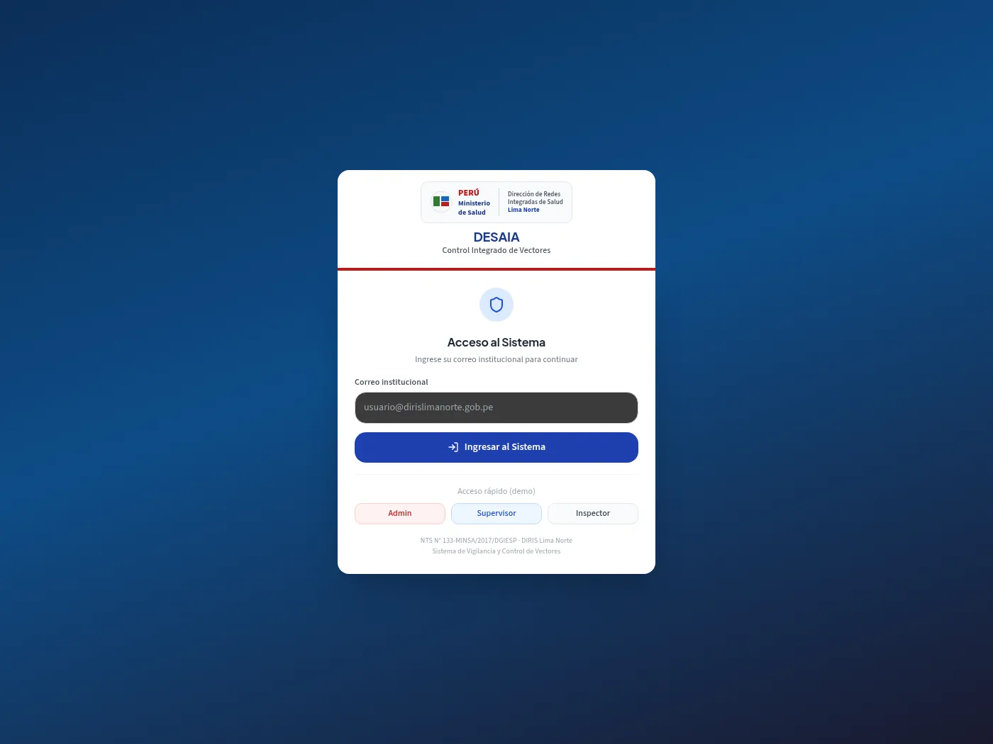 DESAIA Vector Control Suite