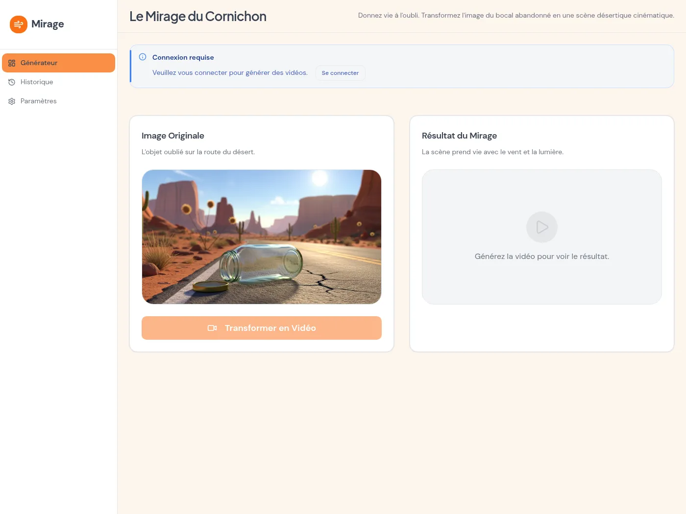 Cornichon Mirage