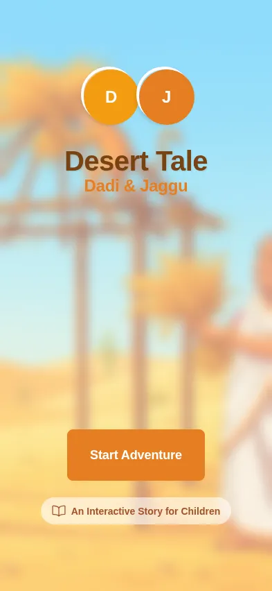 Desert Tale Storybook
