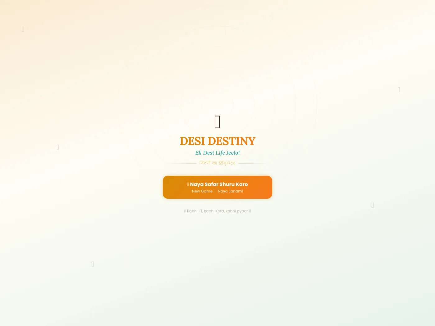 Desi Destiny Simulator