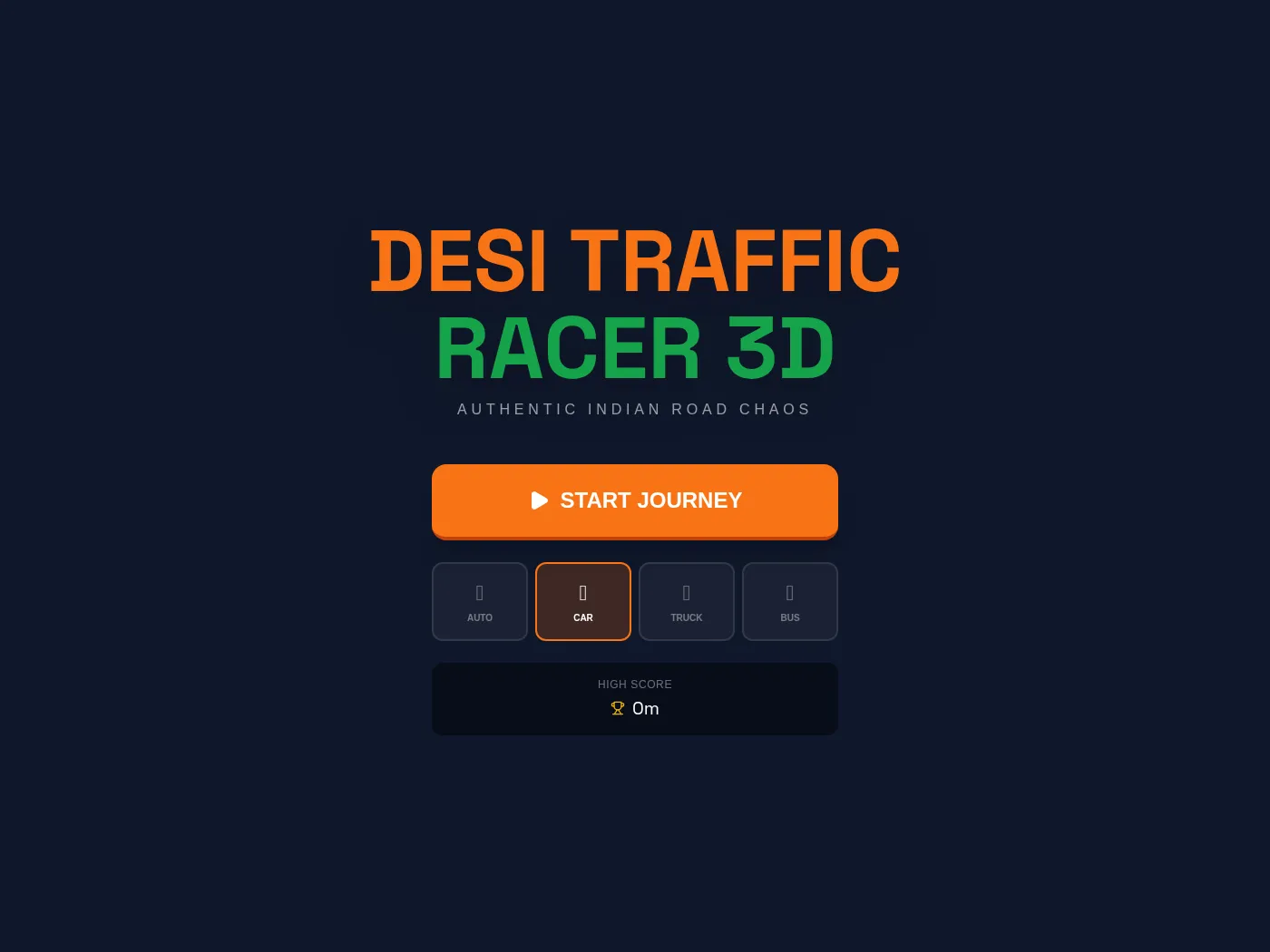 Desi Traffic Racer 3D