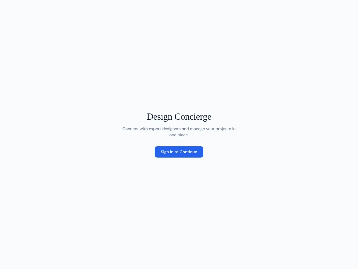 Design Concierge