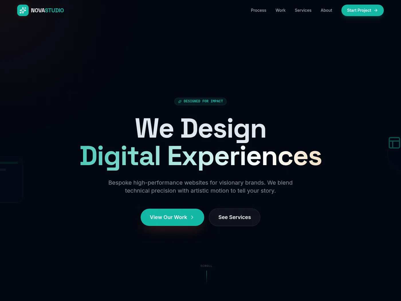 Animated WebDesign Landing