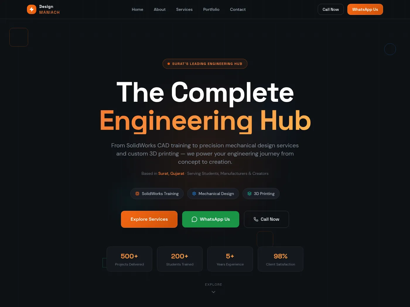 Design Maniach Web Launch