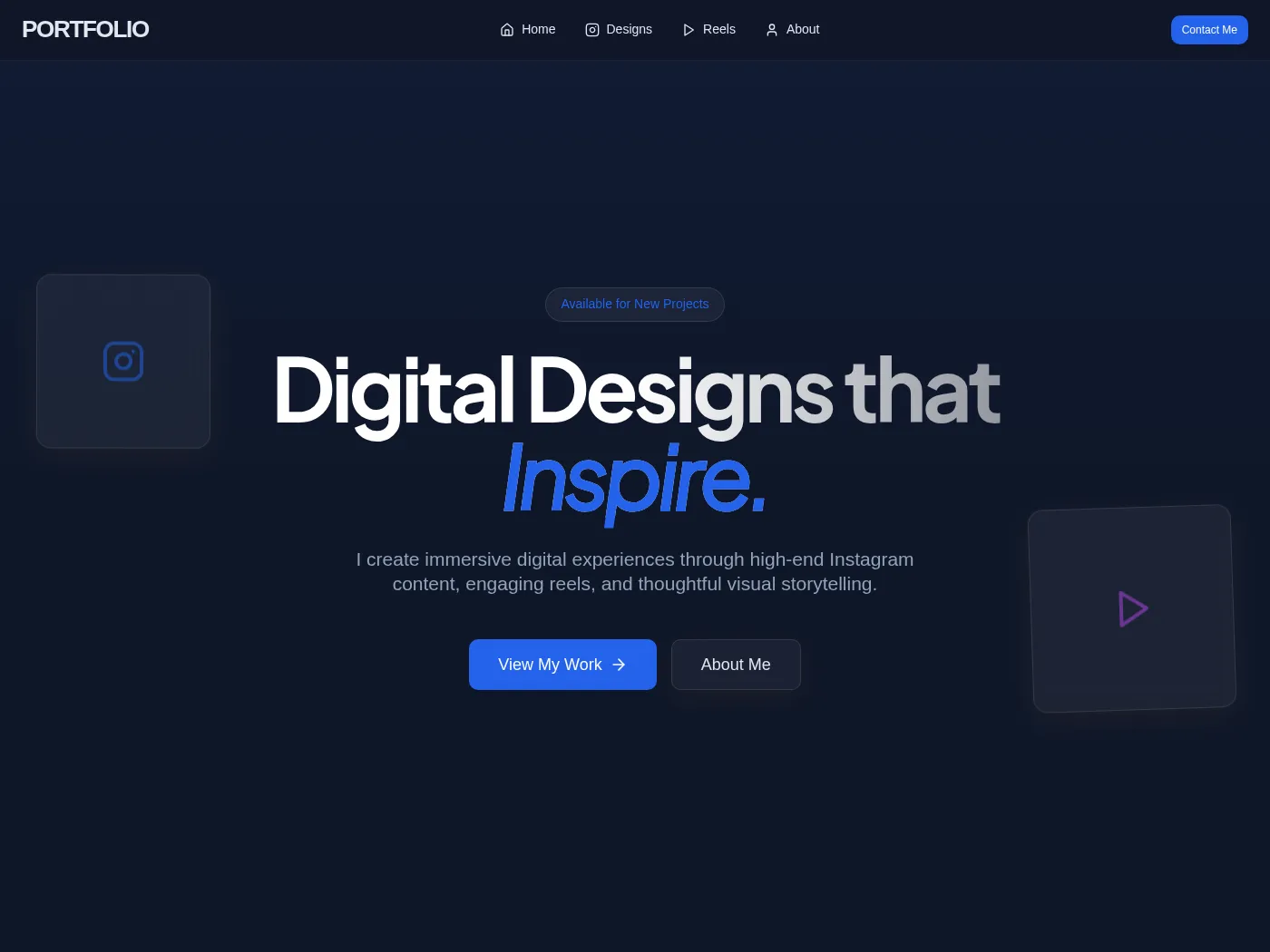 InstaDesign Portfolio