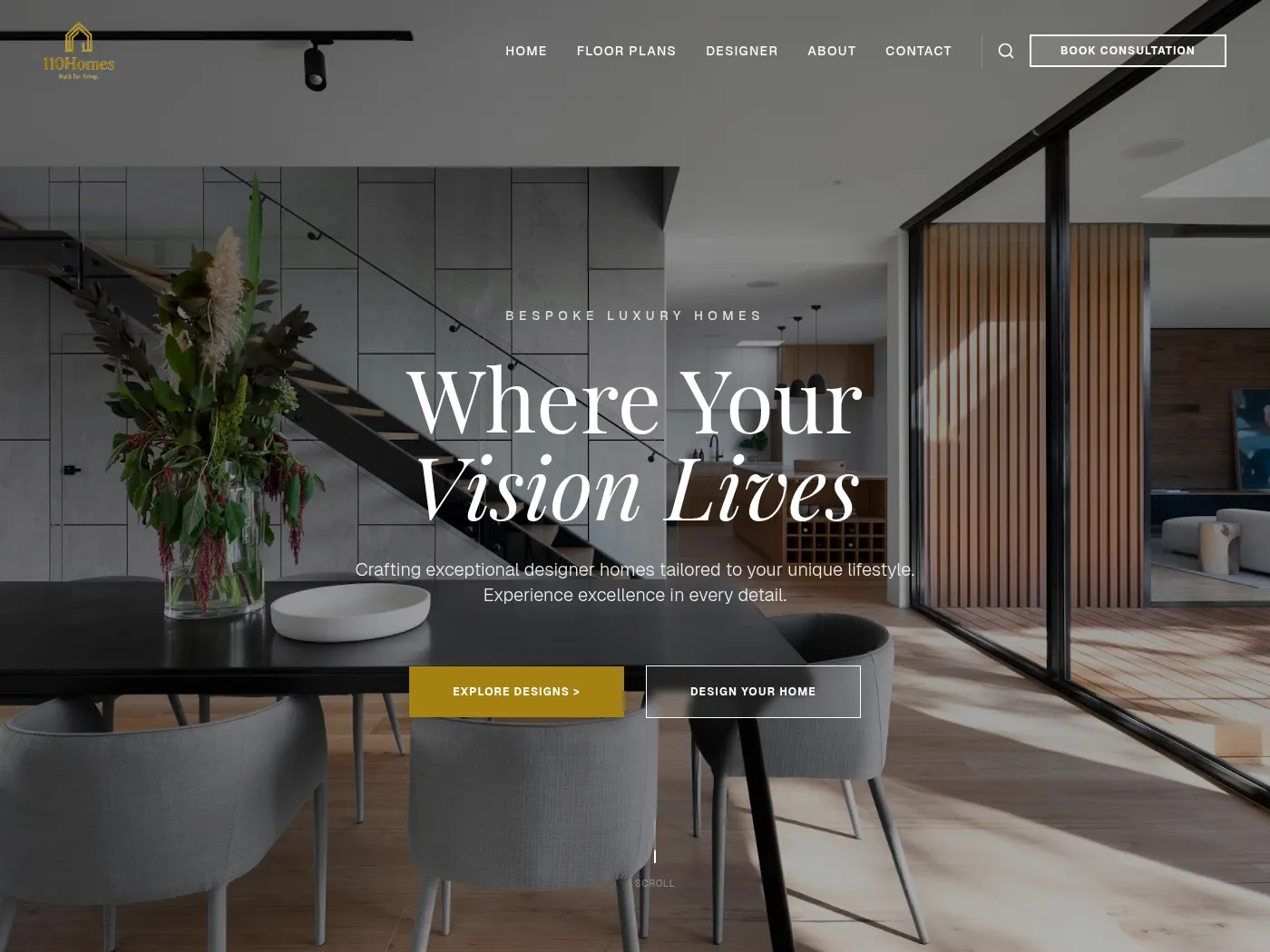 Designer Homes Web