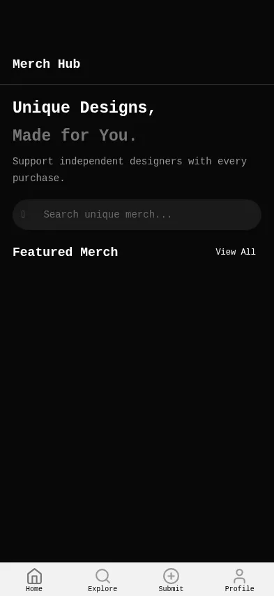Designer Merch Hub
