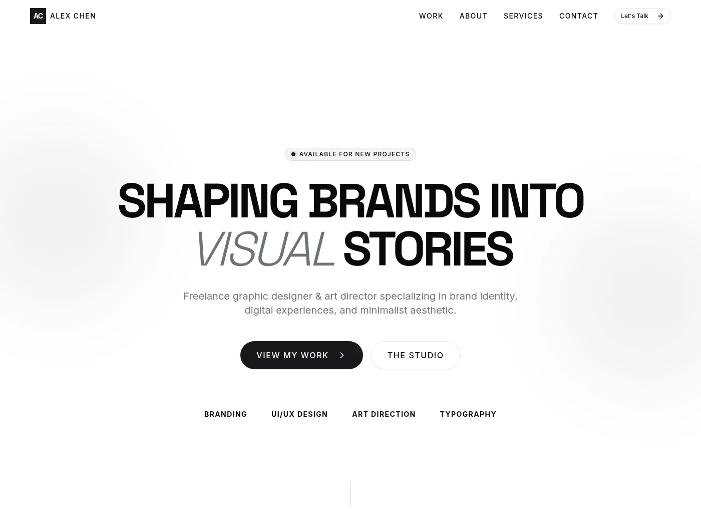 Designer Portfolio Pro