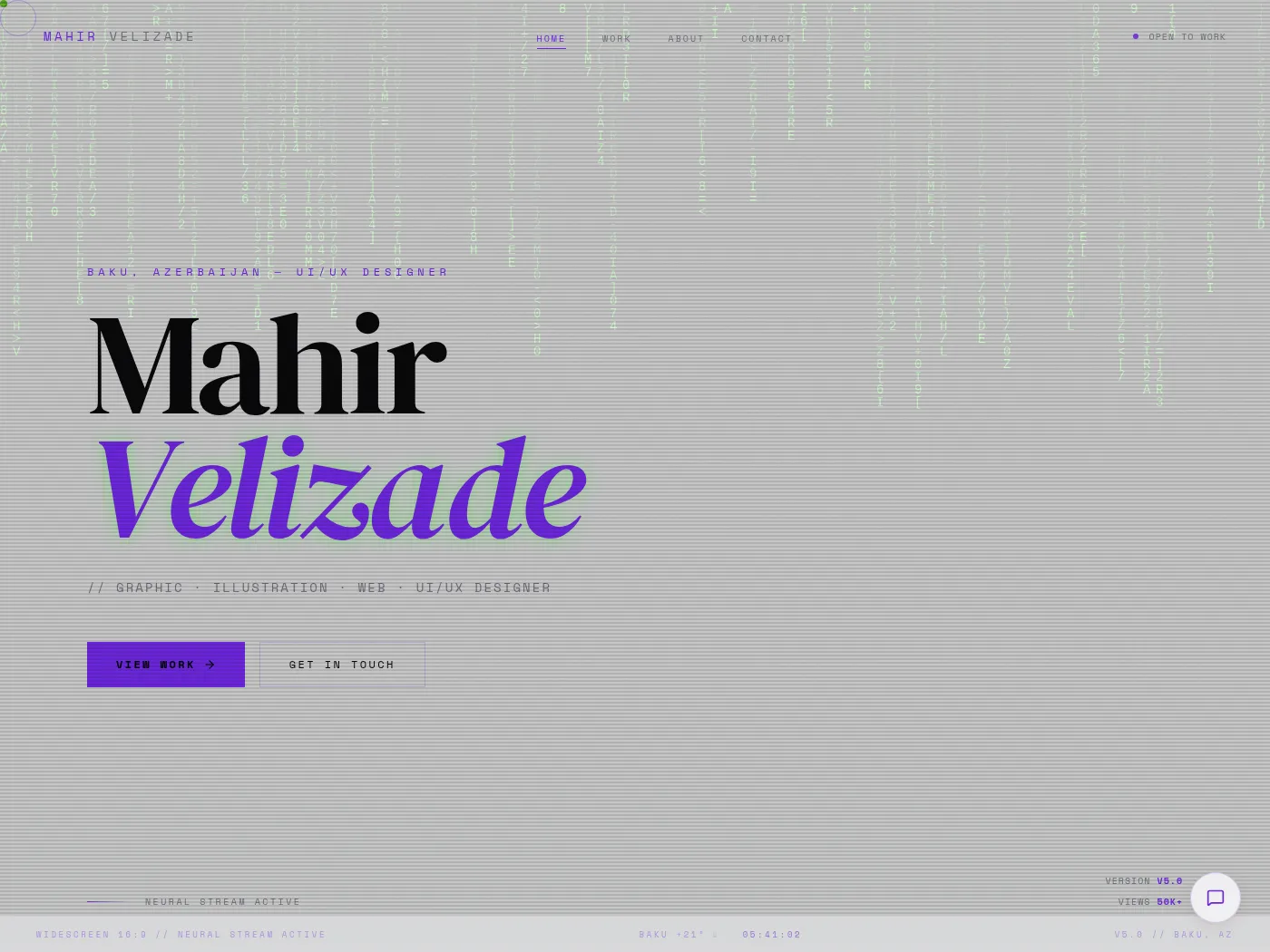 Mahir Velizade Portfolio