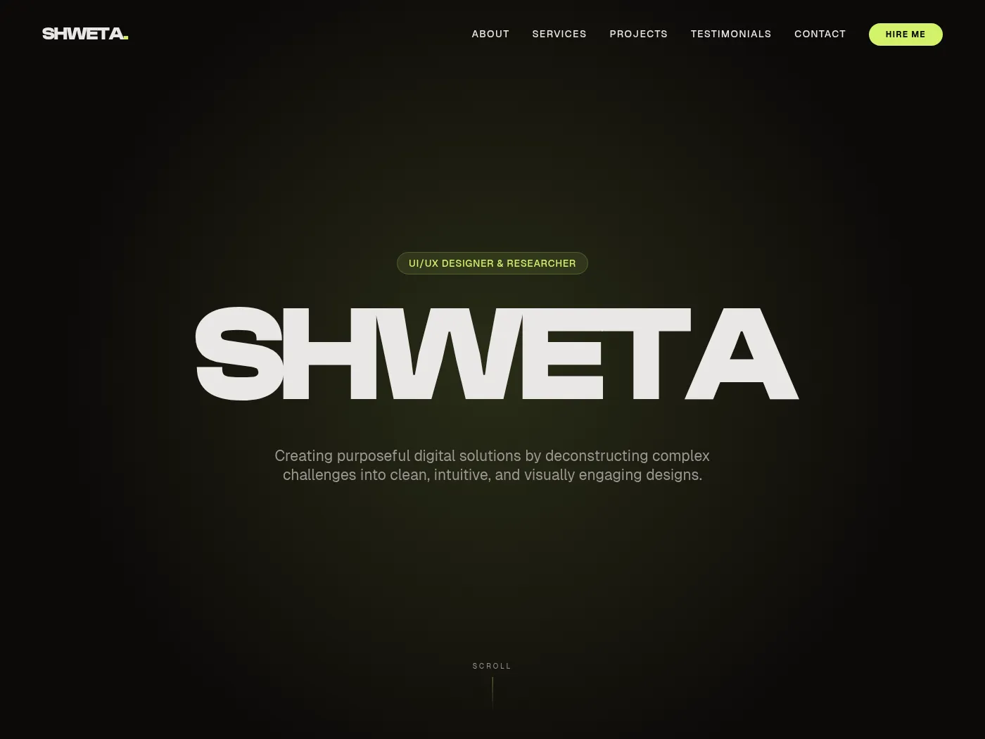 Shweta UI/UX Portfolio