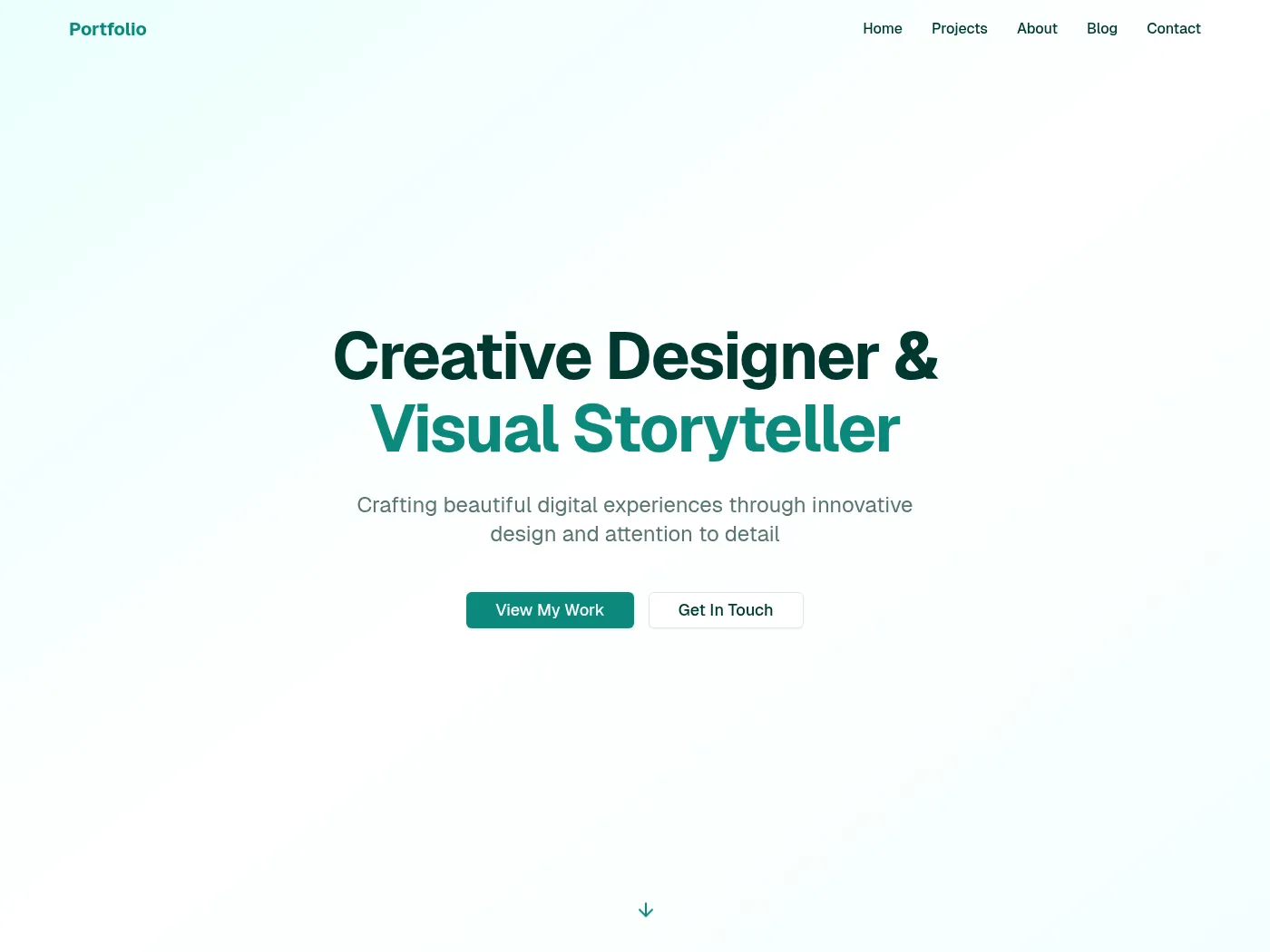 Designer Portfolio Hub