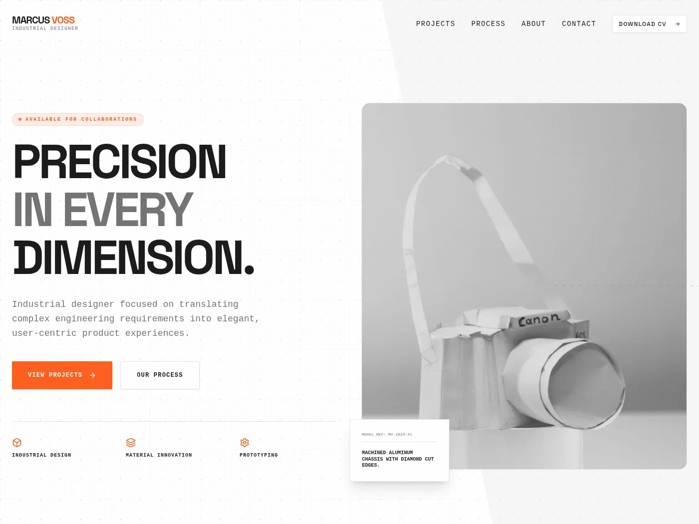 Industrial Designer Portfolio