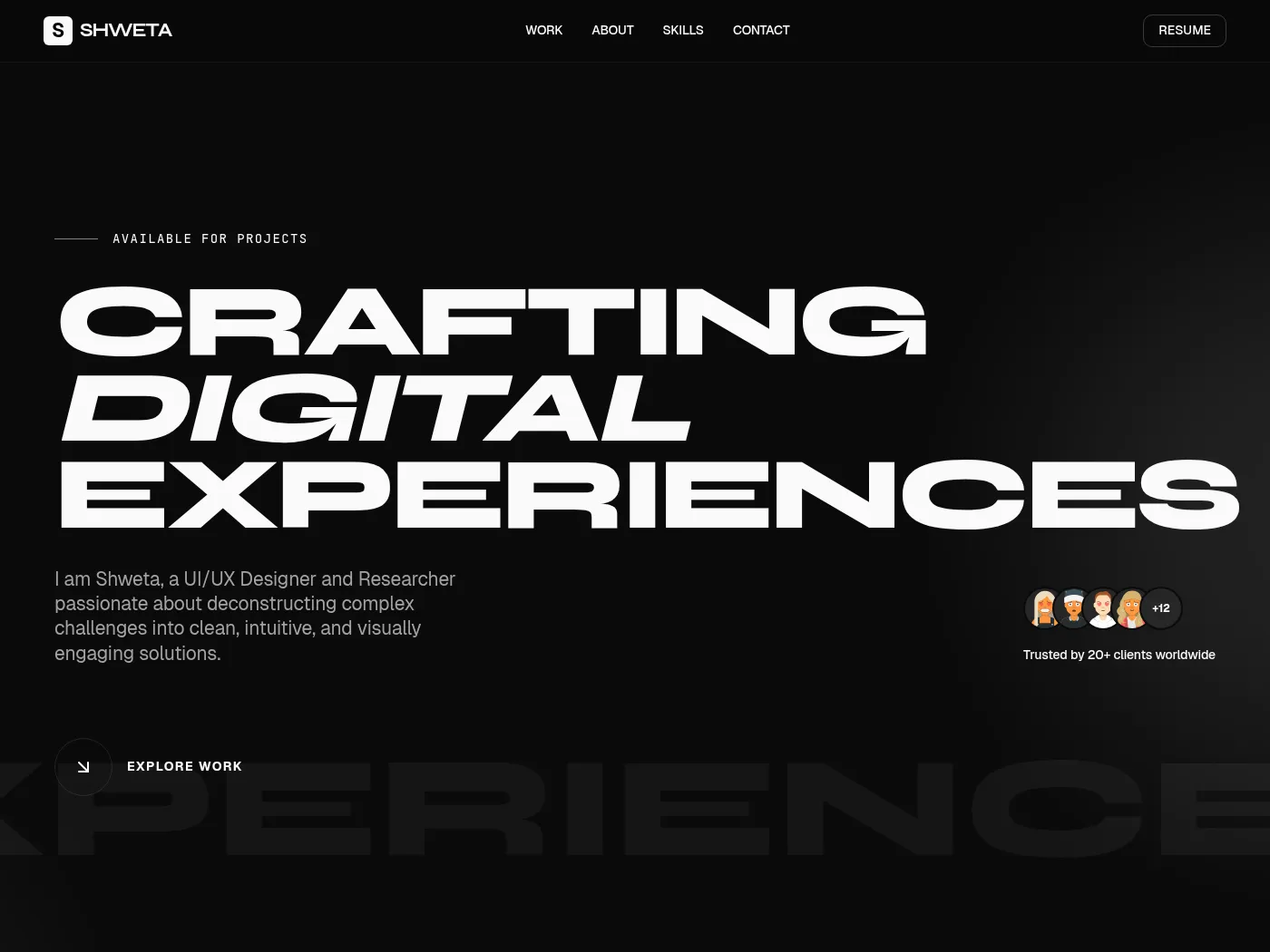 Shweta UI/UX Portfolio