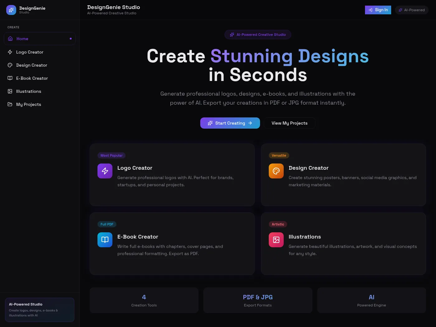 DesignGenie Studio