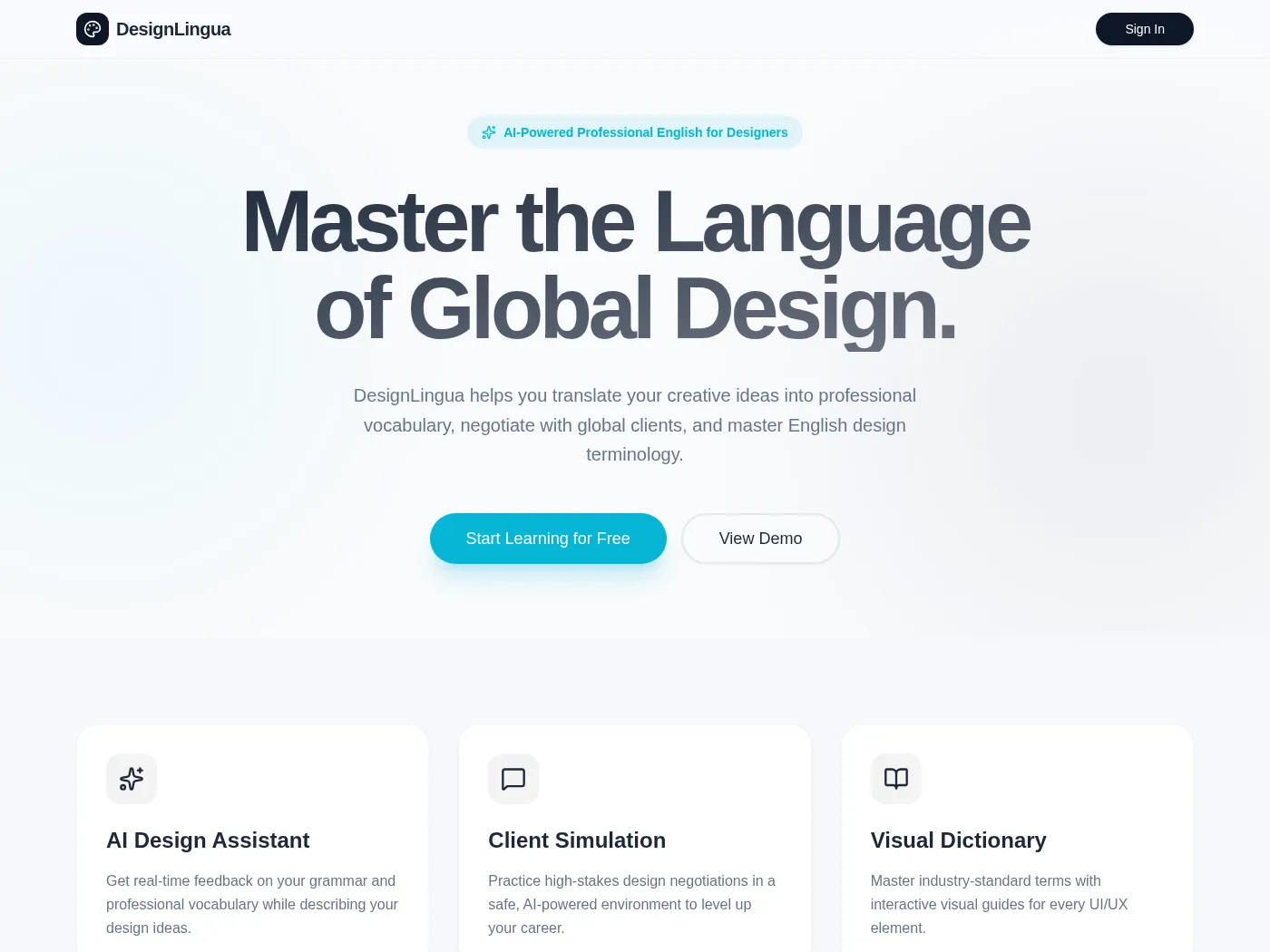 DesignLingua Studio