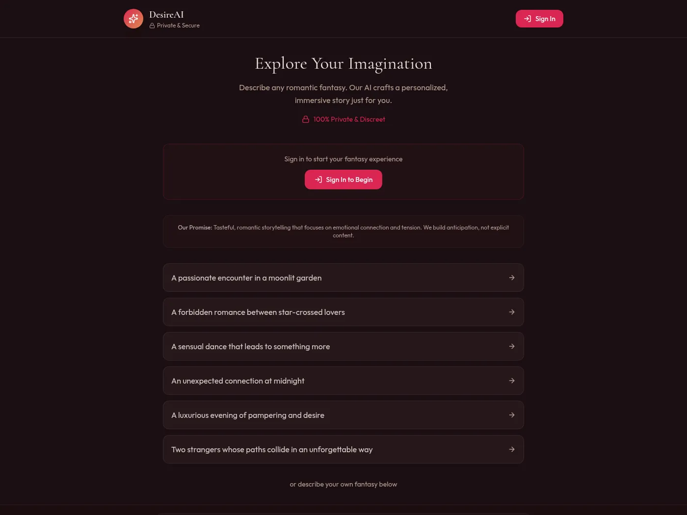 DesireAI Prompt Space