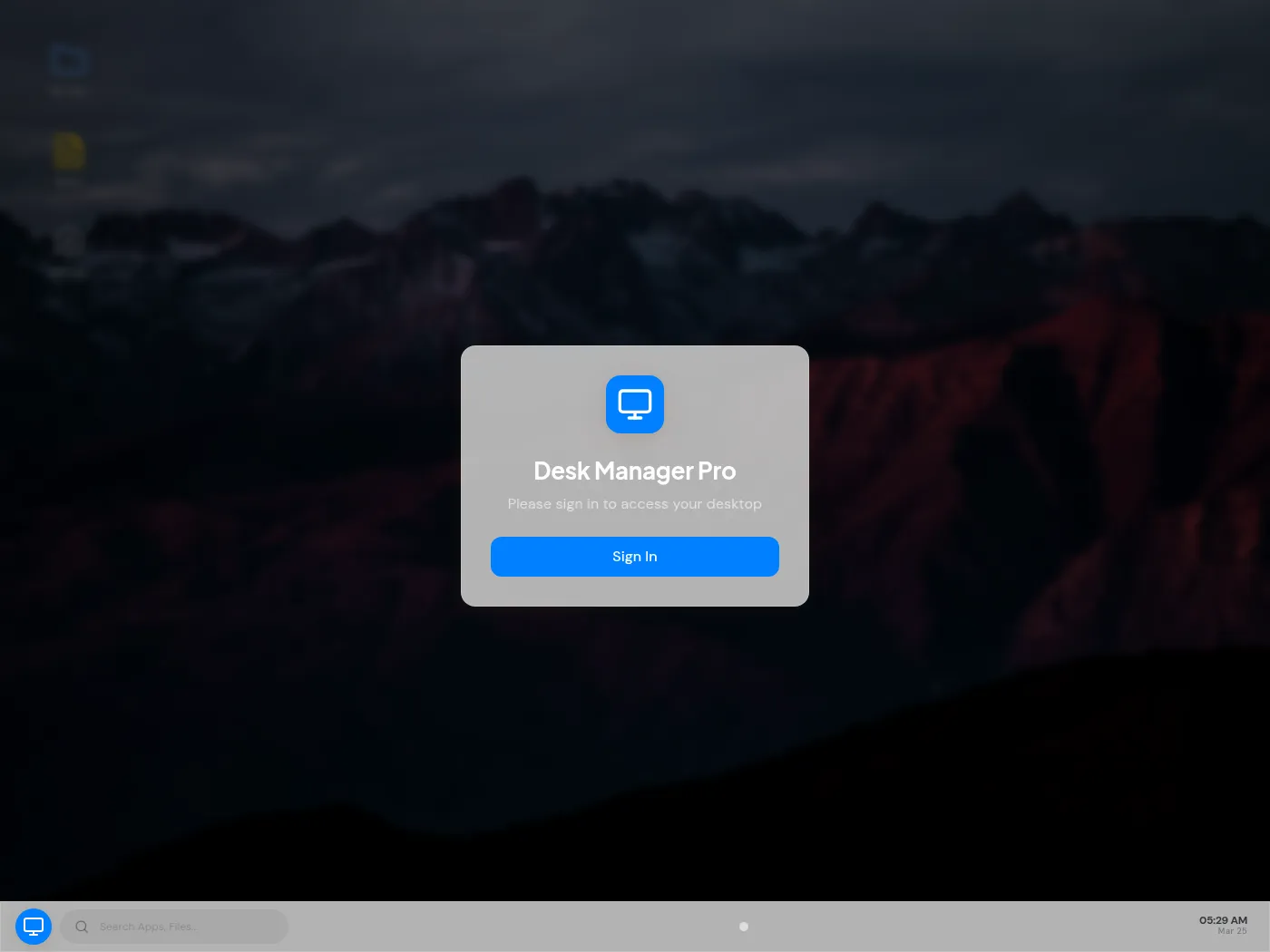 Desk Manager Pro