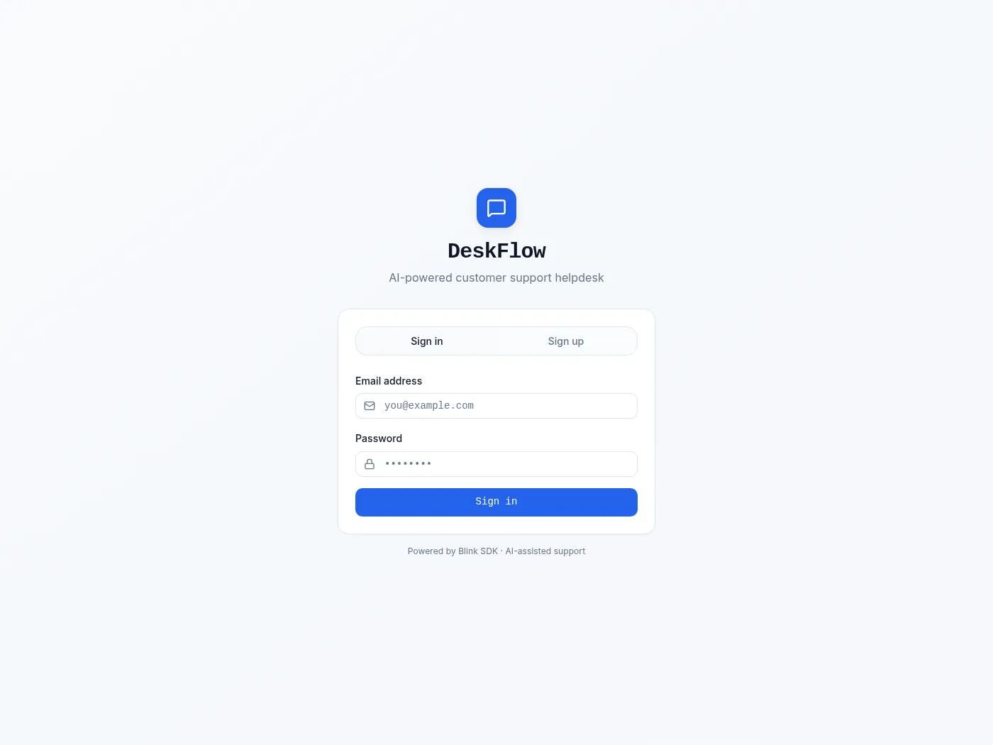 DeskFlow Helpdesk AI
