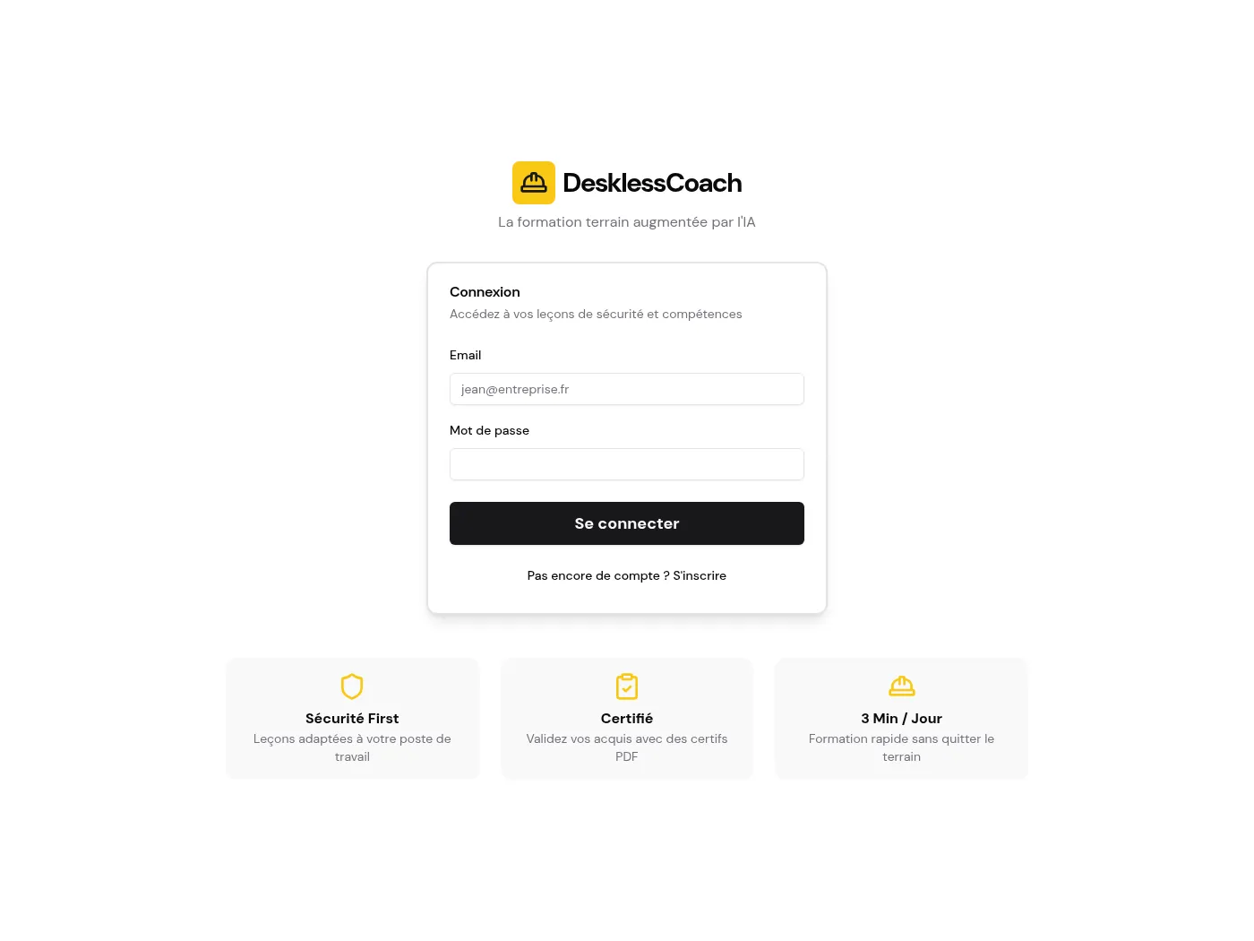DesklessCoach AI Learning