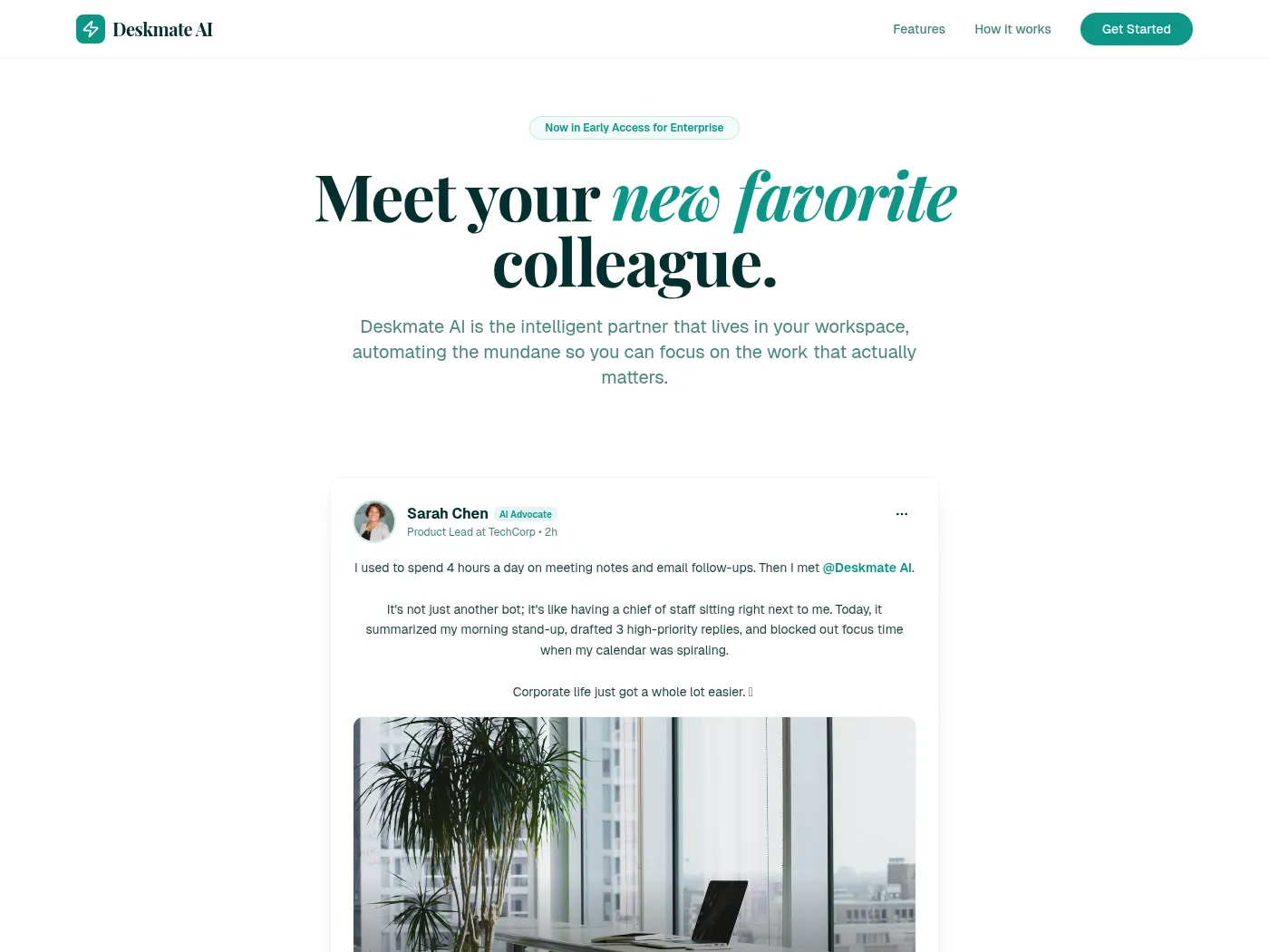 Deskmate AI Helper