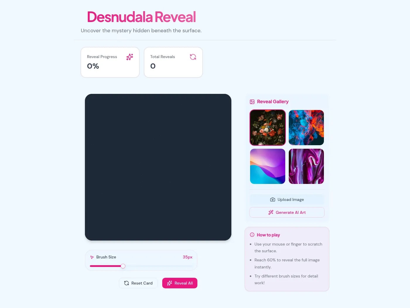 Desnudala Reveal