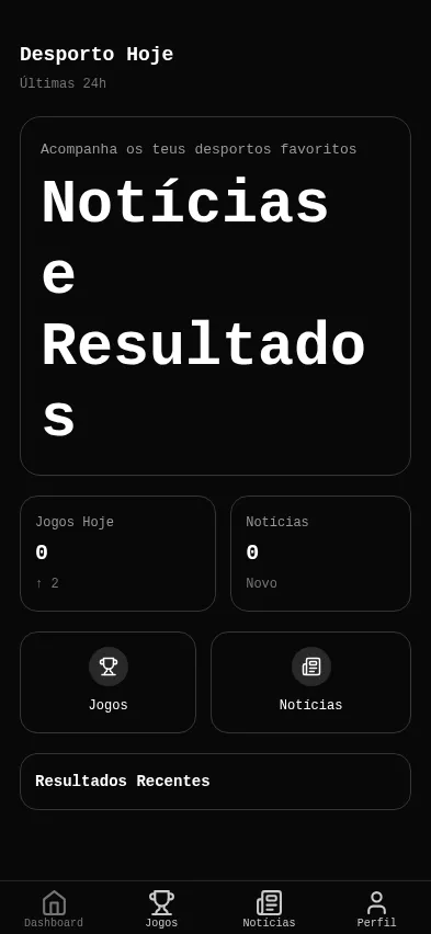 Desporto Info App
