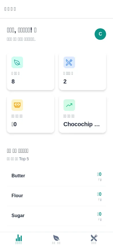 Dessert Cost Master