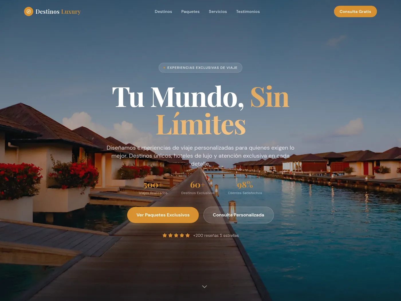 Destinos Luxury Web