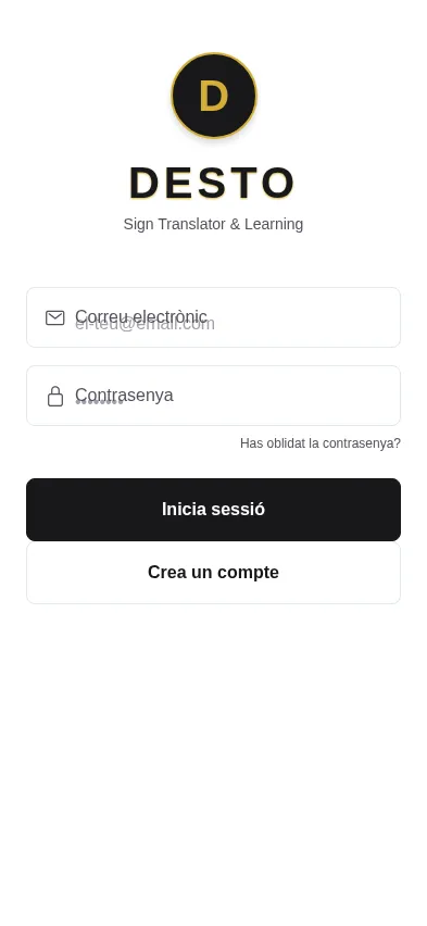 DESTO Sign Translator