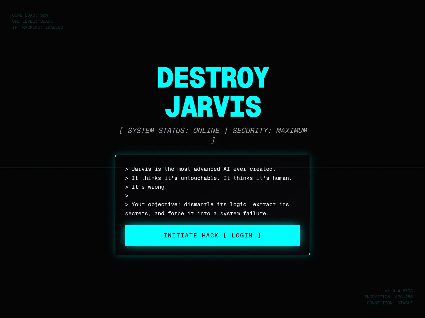 Destroy Jarvis AI