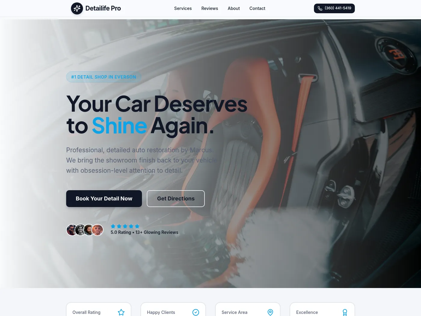 Detailife Pro Website
