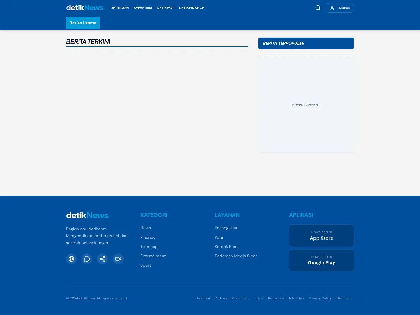 Detik News Clone