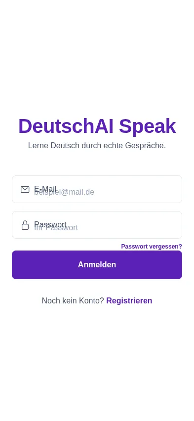 DeutschAI Speak