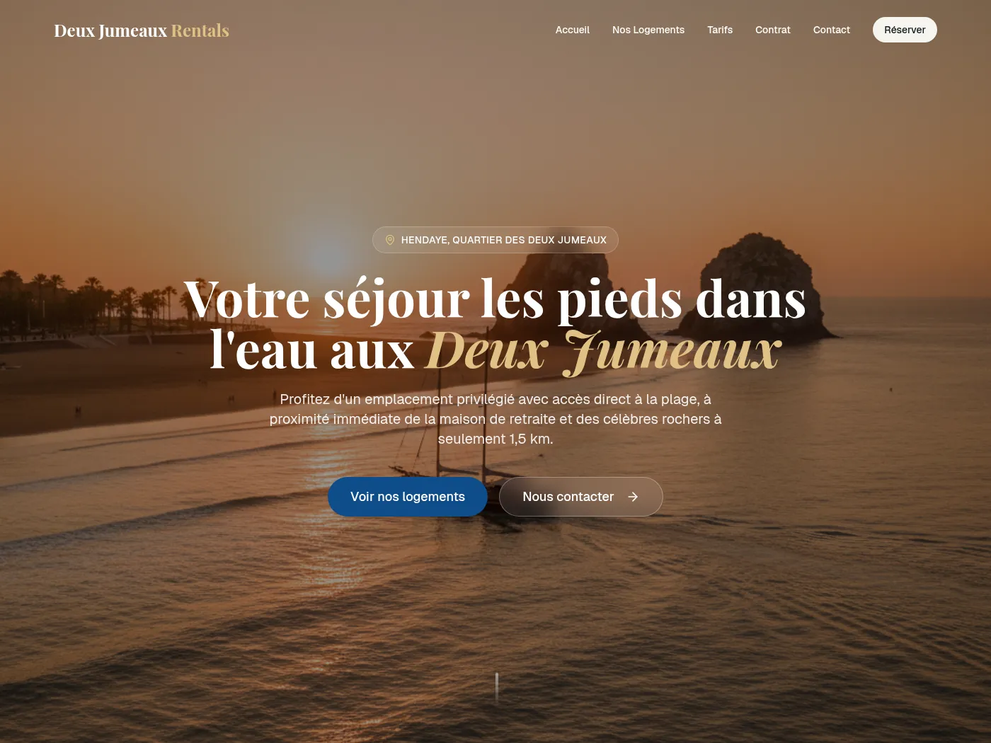 Deux Jumeaux Rentals