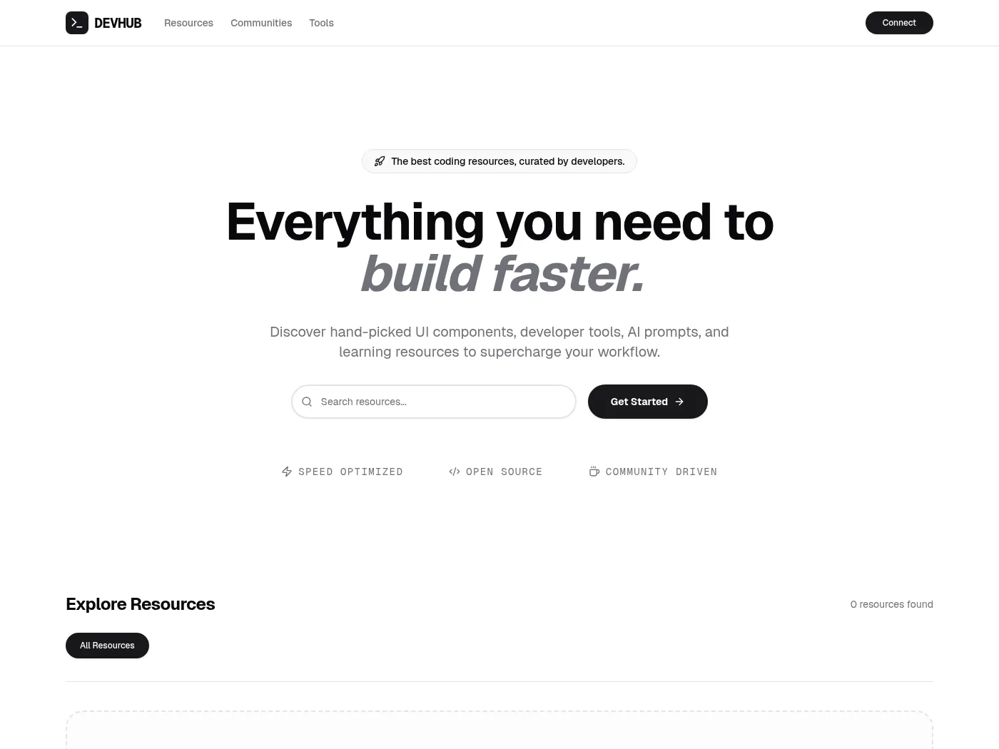 Developer Network Hub