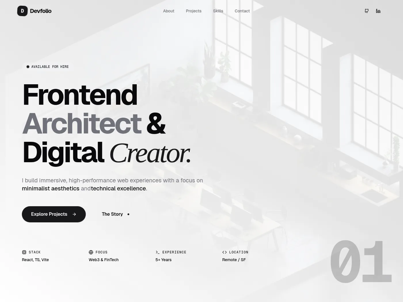 Devfolio One Pager