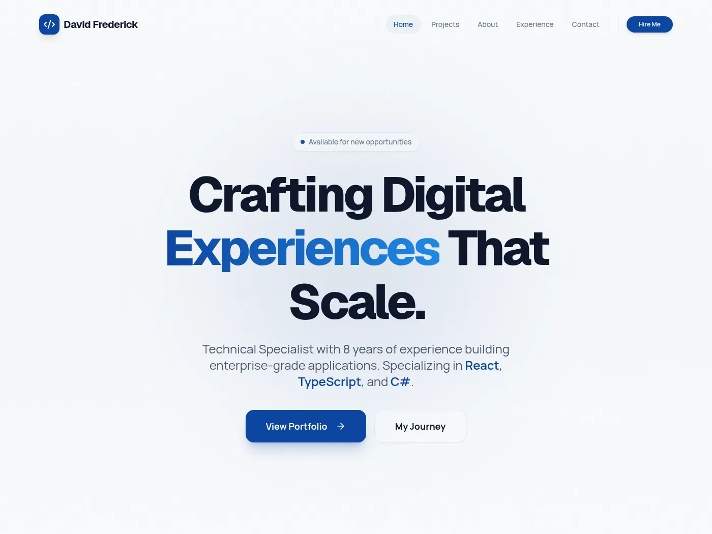 Dev Portfolio Pro