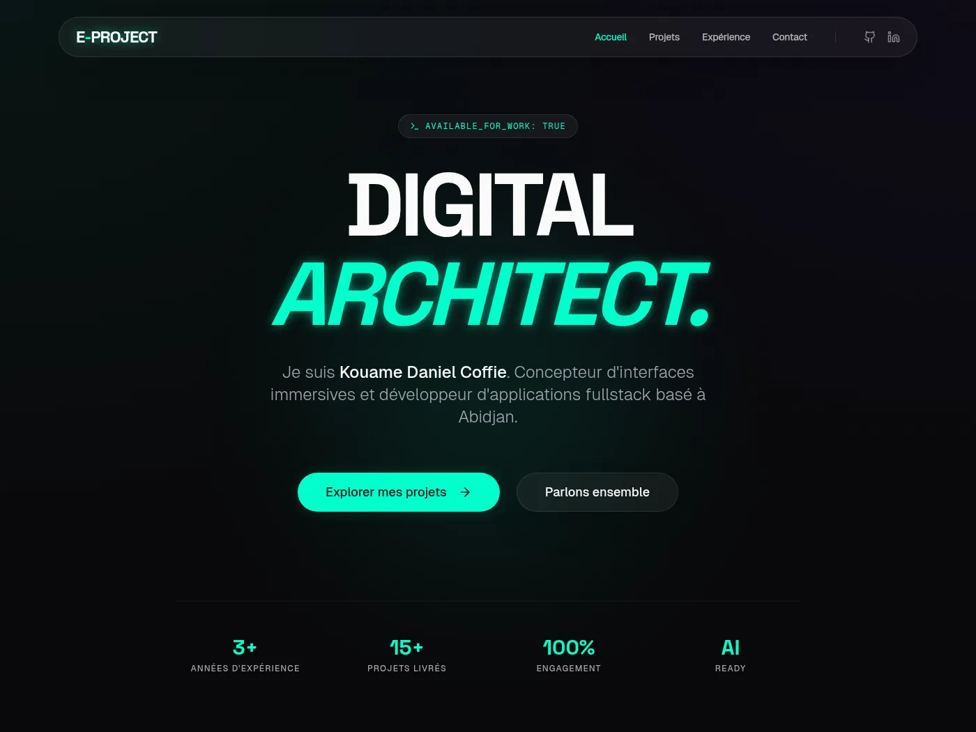 Elegant Dev Portfolio